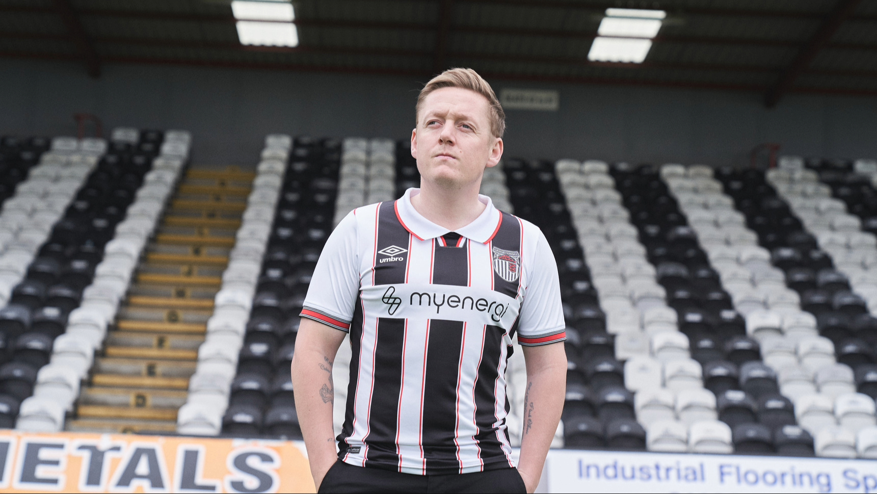 Thomas Turgoose NSPCC fundraiser at Blundell Park - Grimsby Town Foundation